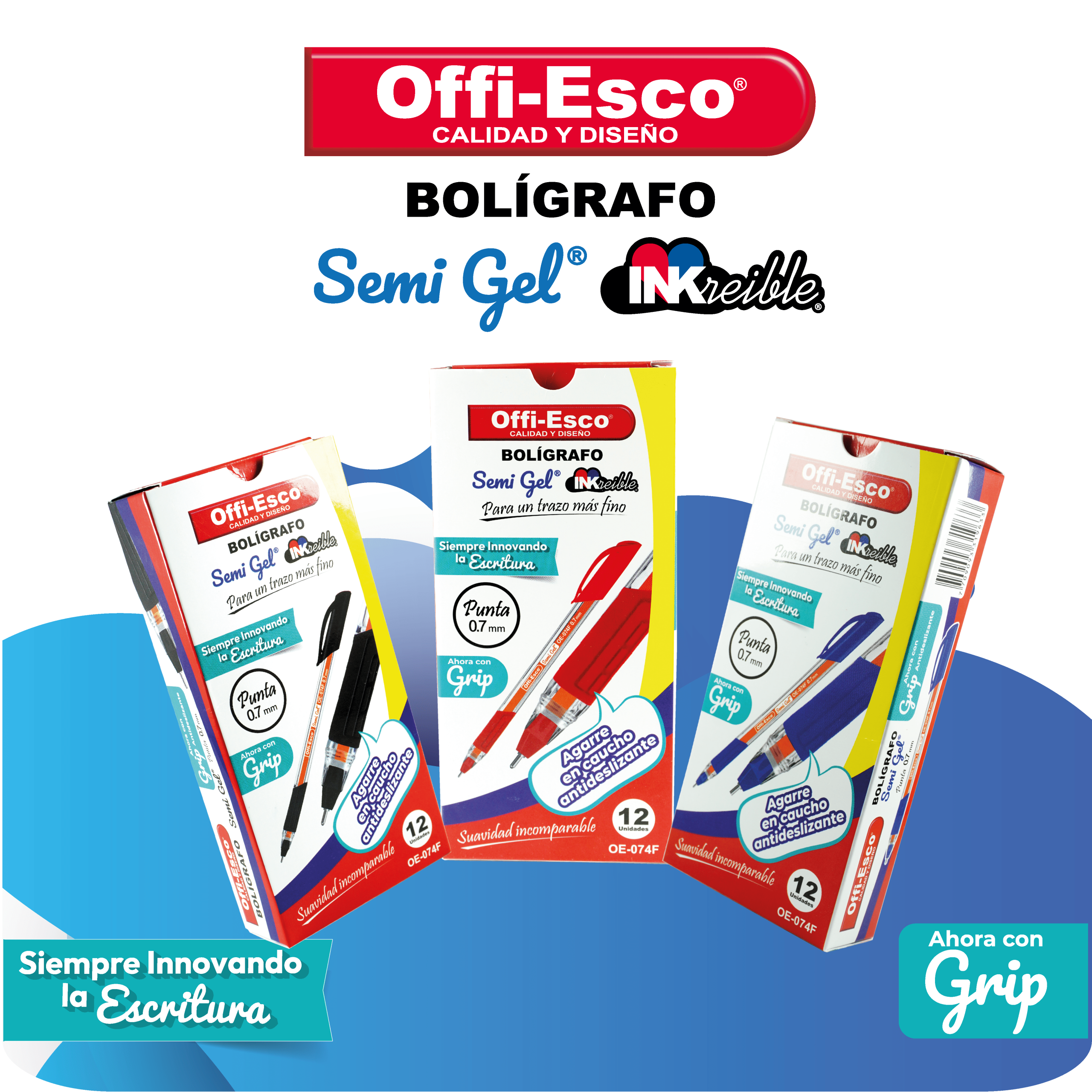 Bolígrafo Offi-Esco Semi Gel OE-074f – Offi-Esco